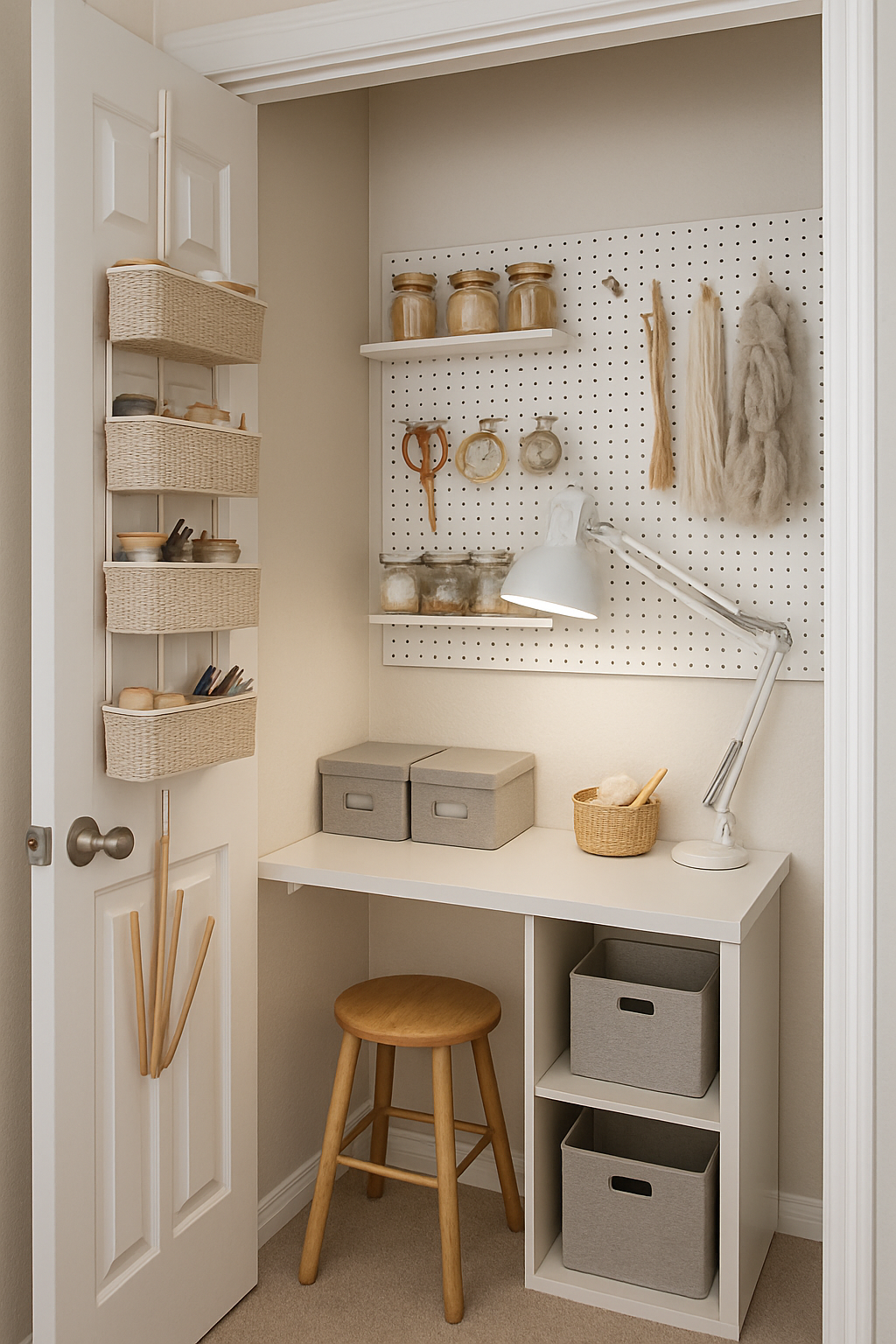 15 Beautiful and Functional Craft Room Ideas for Every Budget - E K N I ...